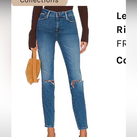 Frame Denim | Jeans | Frame Le High Triple Needle Skinny In Wine Ridge ...